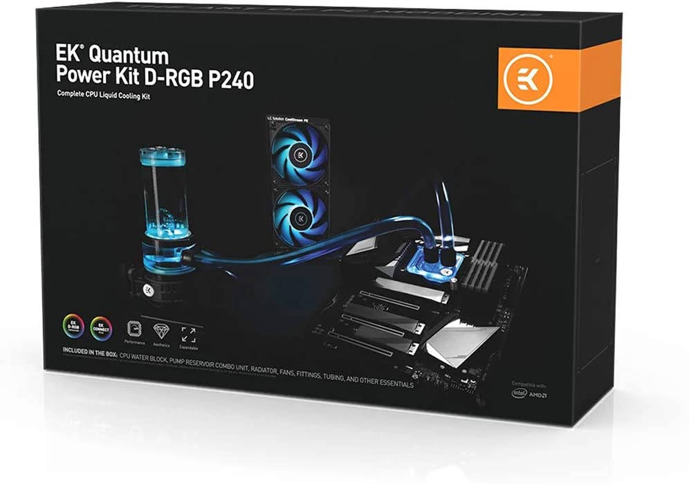 EKWB EK-Quantum Power P-240 Watercooling Kit - Computer Builders Anonymous